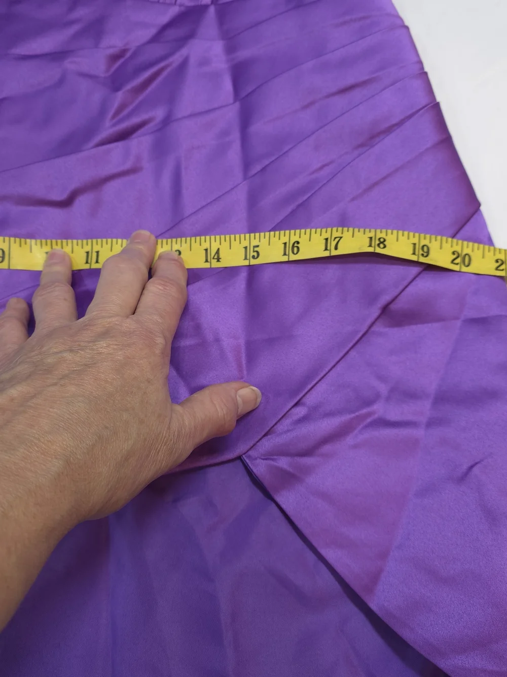 The Unbranded Brand | Dresses | Purple Satin Cocktail Dress Medium Semi ...
